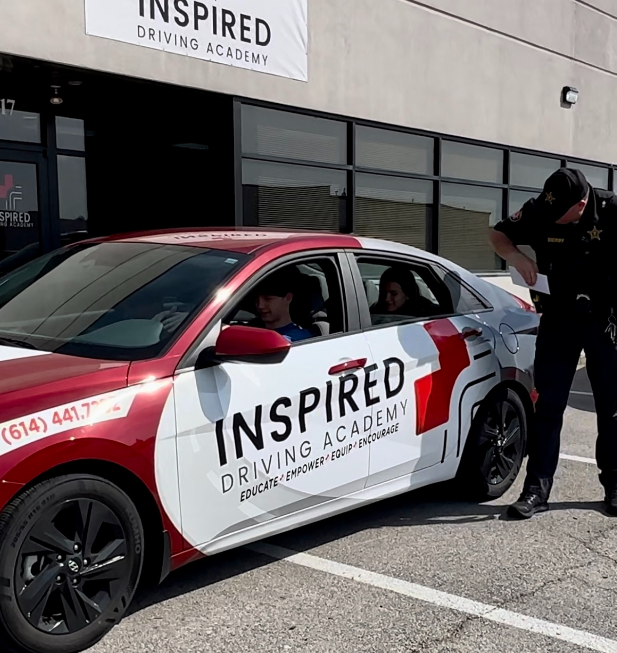 red car – Inspired Driving Academy